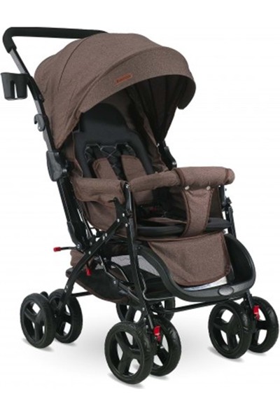 BabyHope 604 Puset Çift Yönlü Babyhope (Kahve)