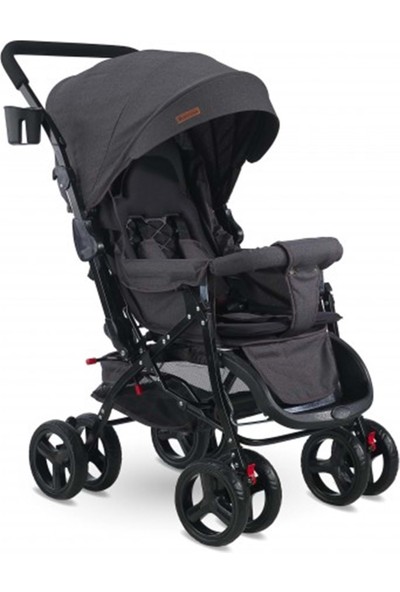 BabyHope 604 Puset Çift Yönlü Babyhope (Siyah)