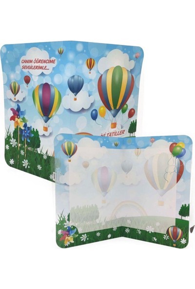 Masho Trend 1 Adet Uçan Balon Baskılı Karne Kılıfı - Karne Kabı - Canım Öğrencime Sevgilerimle Masho Trend 1 Adet Uçan Balon Baskılı Karne Kılıfı - Karne Kabı - Canım Öğrencime Sevgilerimle