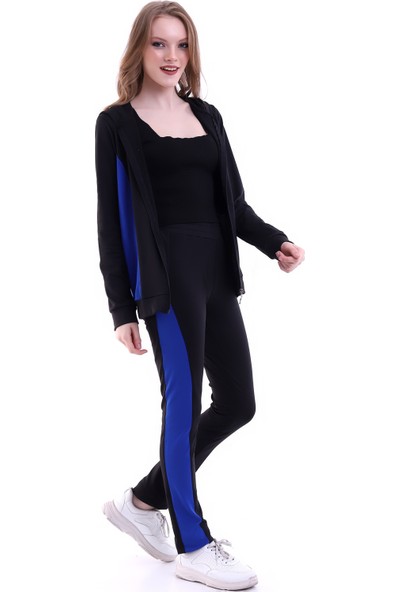 Stil Adventure Stil Adventure-Kup Detaylı, Skinny Fit Bayan EŞOFMAN-SA1509