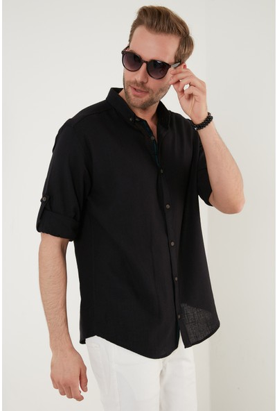 Buratti Düğmeli Yaka Gömlek Erkek Gömlek CF20S111871