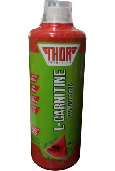Thor Nutrition L-Carnıtıne 1000ml 33 Servis