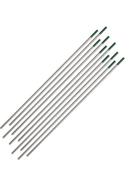 Gedik Kaynak Yeşil Tungsten Elektrod Argon Iğnesi 3.2X175 mm Gedik Kaynak Yeşil Tungsten Elektrod Argon Iğnesi 3.2X175 mm