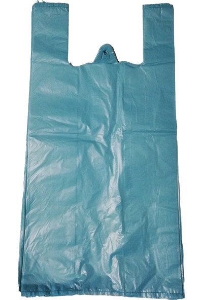 Merpak Ambalaj Mavi Poşet Renkli Poşet Atlet Büyük Boy 30X60 cm 1 kg x 60'lı