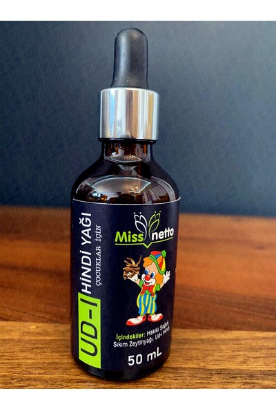 Missnetto Udi Hindi Yağı 50 ml (Çocuklar Için) Missnetto Udi Hindi Yağı 50 ml (Çocuklar Için)