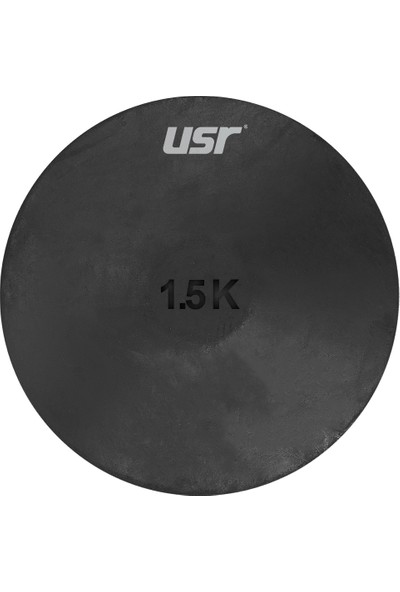 Usr BRD15 1,5 Kg. Kauçuk Atletizm Diski Usr BRD15 1,5 Kg. Kauçuk Atletizm Diski