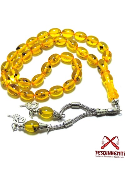 Tesbihkenti Beyzi Kesim Karınca Fosilli Tesbih Tesbihkenti Beyzi Kesim Karınca Fosilli Tesbih