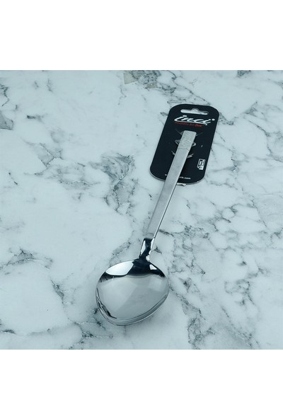İnci 28 cm Çelik Servis Kaşığı İnci 28 cm Çelik Servis Kaşığı