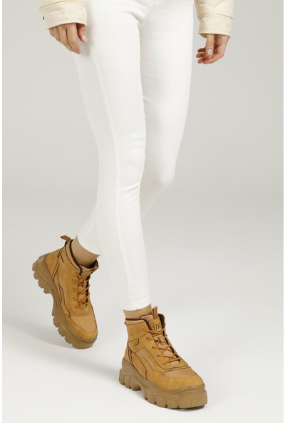 İnci Elıfel.z 1pr Taba Kadın Sneaker Bot