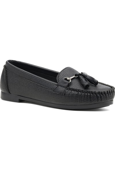 İnci Rıo.z 2fx Siyah Kadın Loafer Ayakkabı