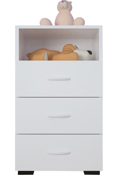 Evnovi EVN119-EVNOVI Pınar 3 Çekmeceli Dar Şifonyer