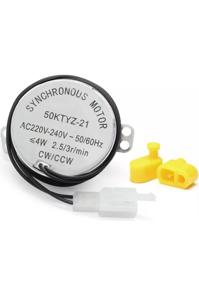 Ay Yıldız Kuluçka Otomatik Çevirme Motoru 220V 2.5/3rmp Ay Yıldız Kuluçka Otomatik Çevirme Motoru 220V 2.5/3rmp