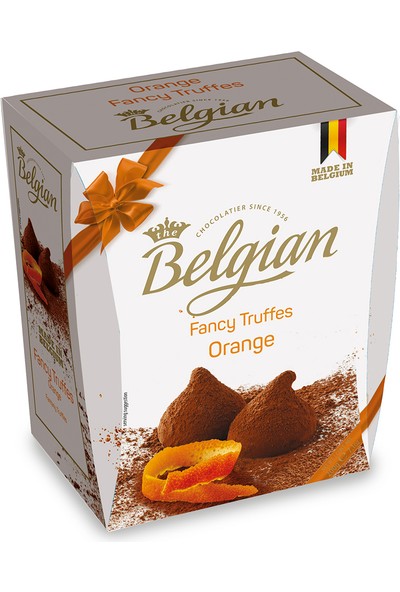 Belgian Orange Kakao Kaplı Trüf Portakallı Belçika Çikolatası Truffes Kakaolu Çikolata 200 gr Belgian Orange Kakao Kaplı Trüf Portakallı Belçika Çikolatası Truffes Kakaolu Çikolata 200 gr
