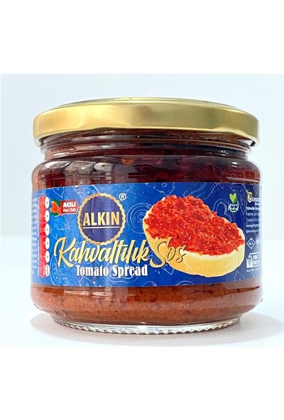 Alkın Kahvaltılık Sos Az Acılı 310 gr