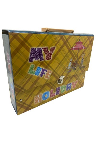 Gürpaş Erna Erna Saplı Çanta Kutu Klasör 24x32x7 Holiday Gürpaş Erna Erna Saplı Çanta Kutu Klasör 24x32x7 Holiday