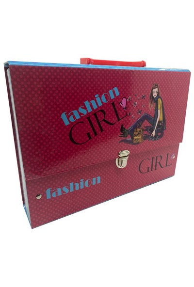 Gürpaş Erna Erna Saplı Çanta Kutu Klasör 24x32x7 Fashion Girl Gürpaş Erna Erna Saplı Çanta Kutu Klasör 24x32x7 Fashion Girl