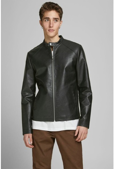 Jack&jones Jorconnor Erkek Deri Ceket Jack&jones Jorconnor Erkek Deri Ceket