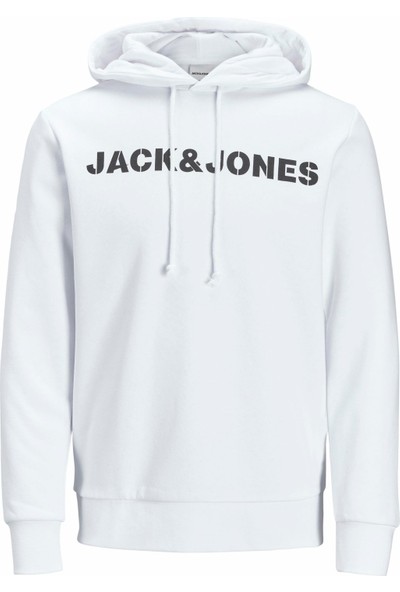Jack & Jones Erkek White Sweatshirt