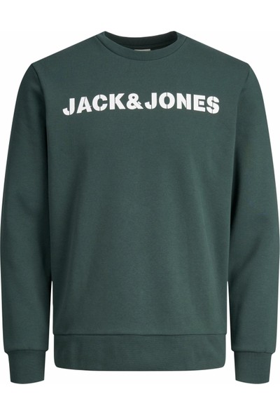 Jack & Jones Erkek Darkest Spruce Sweatshirt