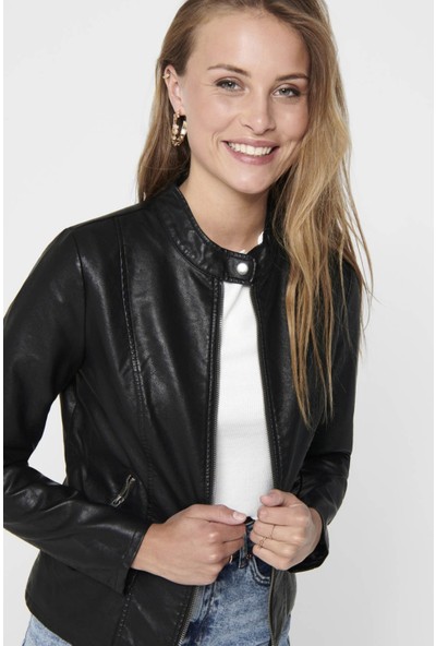 Only Kadın Deri Mont 15205626