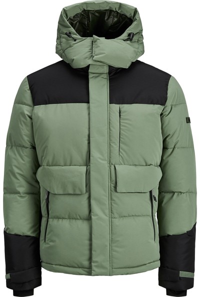 Jack & Jones Erkek Kapşonlu Mont 12193188