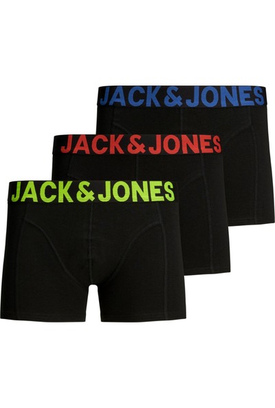 Jack&Jones Mıchael 3'lü Paket Boxer 1215770228