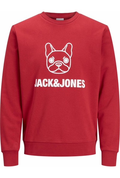 Jack & Jones Erkek Rio Red Sweatshirt