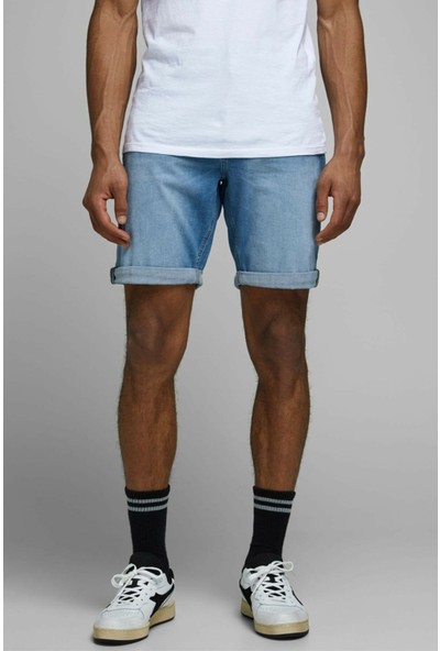 Jack & Jones Erkek MAVİ Spor Şort