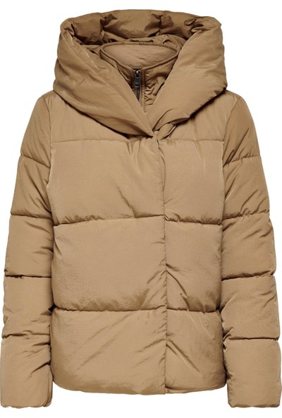 Onlsydney Sara Puffer Jacket cc Otw Toasted Coconut