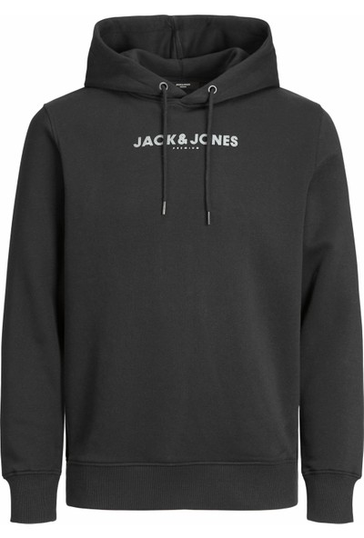 Jack & Jones Erkek Black Sweatshirt