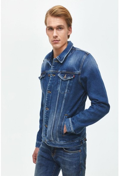 LTB Santino Y Wynwood Wash Erkek Jeans Ceket LTB Santino Y Wynwood Wash Erkek Jeans Ceket