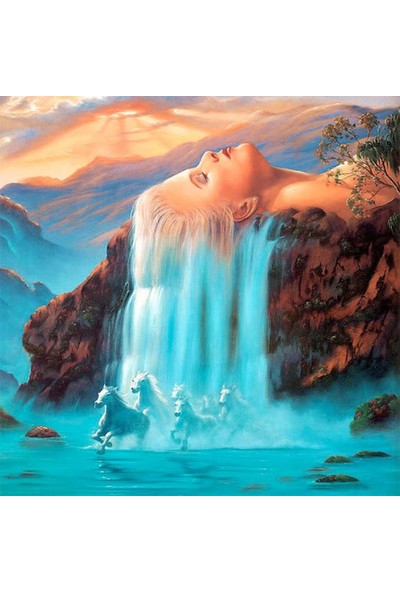 Lilyhobbyland Sayılarla Boyama Seti (Çerçeveli) 50X65 Cm: Mucize Ötesi