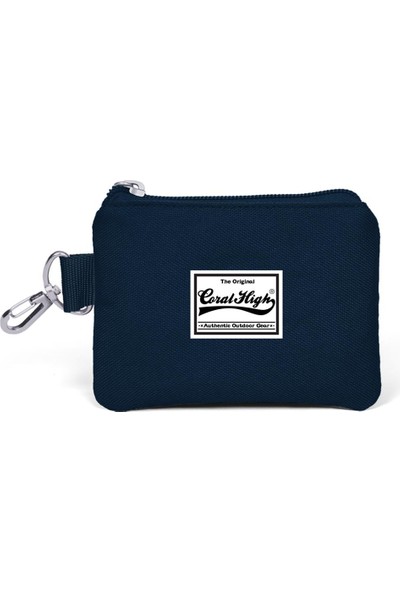 Yaygan Coral High Lacivert Lüx Para Çantası