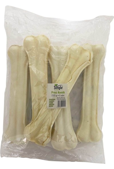 Single Beyaz Pres Kemik 26CM 210GR 5 Li Single Beyaz Pres Kemik 26CM 210GR 5 Li