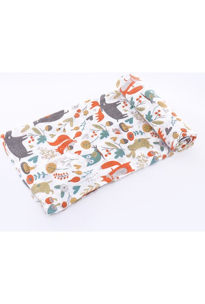 Xkids Pamuklu Çift Katlı Kundak (Yurt Dışından)