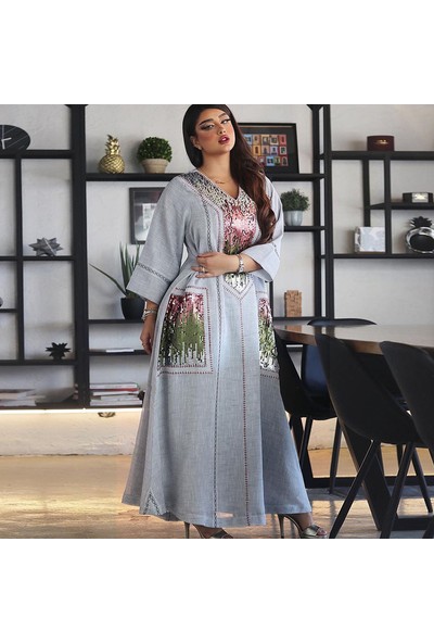 Fridayin Kadın Kaftan Elbise (Yurt Dışından)