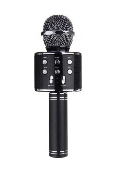 ZORE Karaoke Mikrofon ve Hoparlör Bluetoothlu - WS-858 ZORE Karaoke Mikrofon ve Hoparlör Bluetoothlu - WS-858