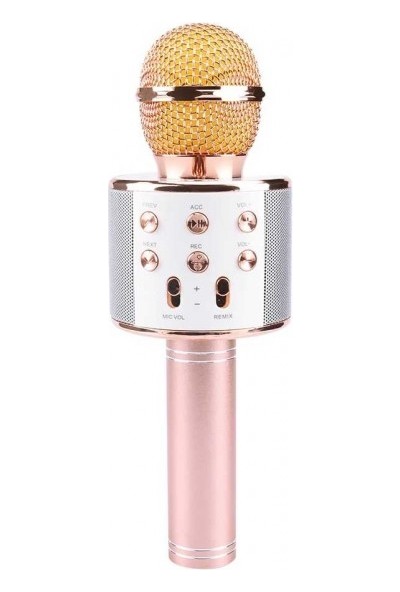 ZORE Karaoke Mikrofon ve Hoparlör Bluetoothlu - WS-858 ZORE Karaoke Mikrofon ve Hoparlör Bluetoothlu - WS-858