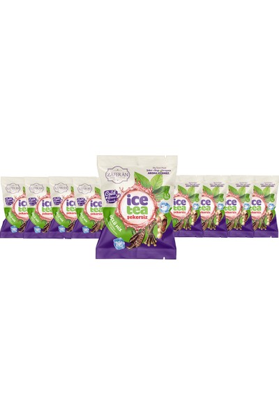 Zaferan Ice Tea 3'lü Mix 9'lu 9 x 30 gr