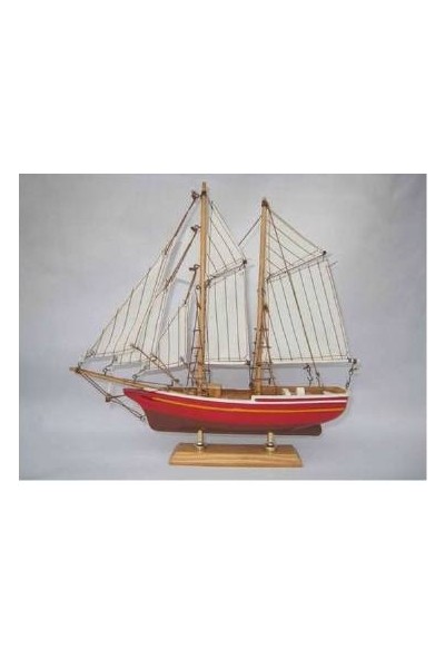 Qalitte Za Rickmer Rickmers Maket 60X11X54 cm