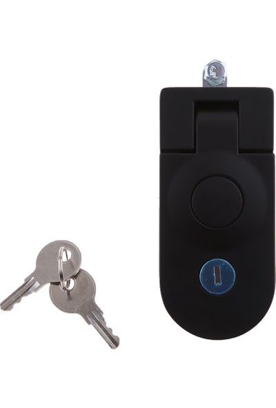 Blesiya Çinko Alaşım Mühürlü Büyük Kolu Elle Çalışan Sıkıştırma Mandalı Kilit Siyah (Yurt Dışından)