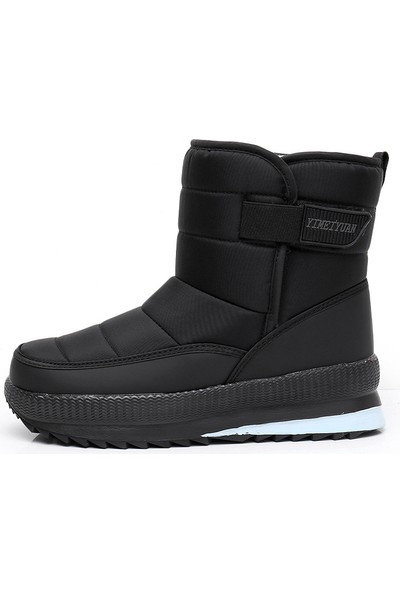 Selamm Kadife Pamuklu Kar Botları (Yurt Dışından)