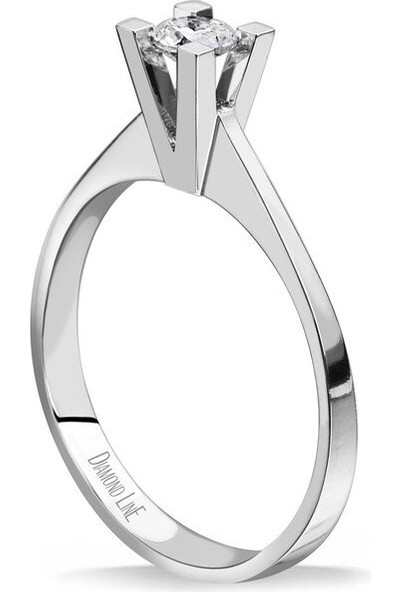 Diamond Line-Gülaylar 0,23 Karat Pırlanta Tektaş Yüzük Diamond Line-Gülaylar 0,23 Karat Pırlanta Tektaş Yüzük