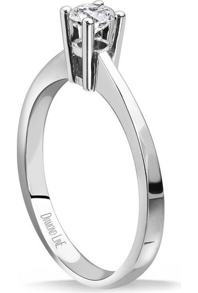 Diamond Line-Gülaylar 0,29 Karat Pırlanta Tektaş Yüzük Diamond Line-Gülaylar 0,29 Karat Pırlanta Tektaş Yüzük