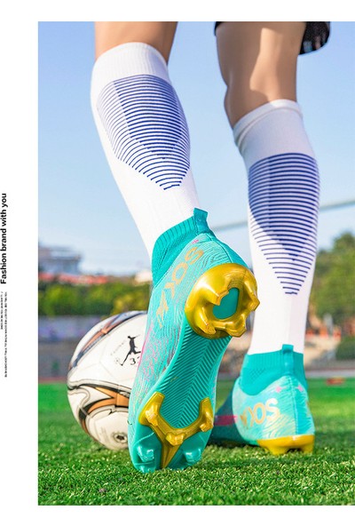 Lrsmile Mavi Futbol Ayakkabısı (Yurt Dışından)