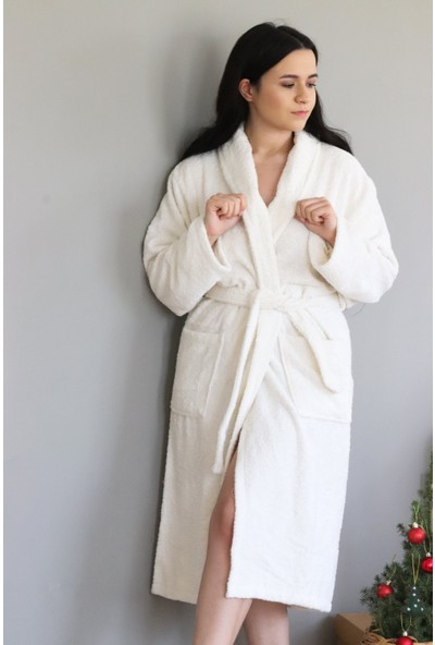 Tavas Organik Unisex Beyaz Lüx Pamuklu Süper Su Emici Banyo Havlu Bornoz Tavas Organik Unisex Beyaz Lüx Pamuklu Süper Su Emici Banyo Havlu Bornoz