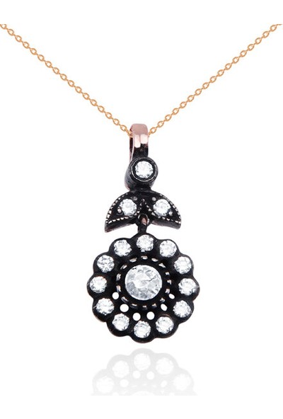 Diamond Line-Gülaylar 0,35 Karat Elmas Kolye