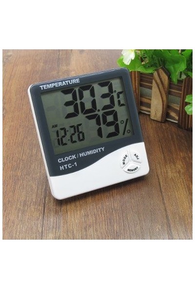 HTC Türkak Onaylı Kalibrasyonlu Sıcaklık ve Nem Ölçer