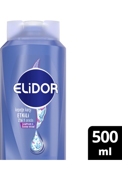 Elidor Superblend 2'si 1 Arada Şampuan ve Saç Bakım Kremi Kepeğe Karşı Etkili B3 Vitamini Çay Ağacı Yağı Aloe Vera 500 ML Elidor Superblend 2'si 1 Arada Şampuan ve Saç Bakım Kremi Kepeğe Karşı Etkili B3 Vitamini Çay Ağacı Yağı Aloe Vera 500 ML