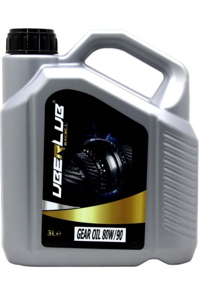 Uberlub Excell Gear Oil 80W-90 3 Litre Şanzıman Yağı ( Üretim Yılı: 2021 )